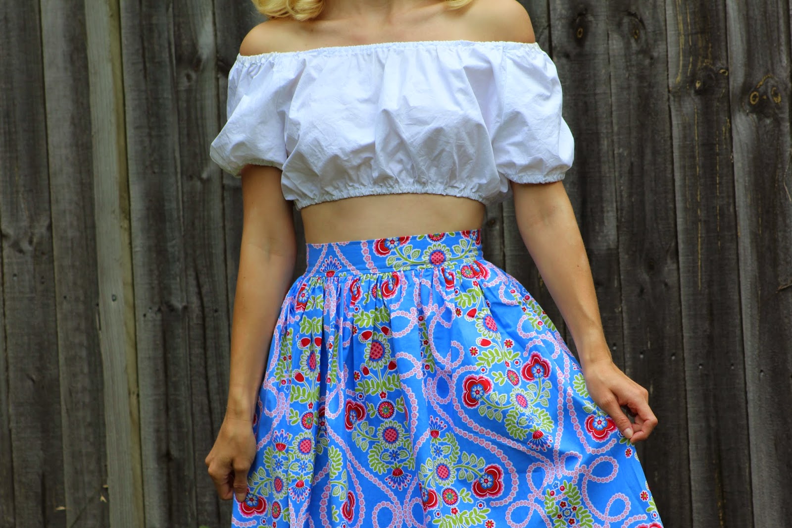 Summer Skirt and a Gypsy Top | GracefullyVintage