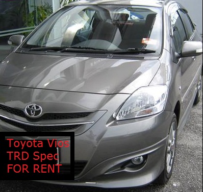 Kaaf Car Rental: Toyota Vios TRD spec - Limited Edition