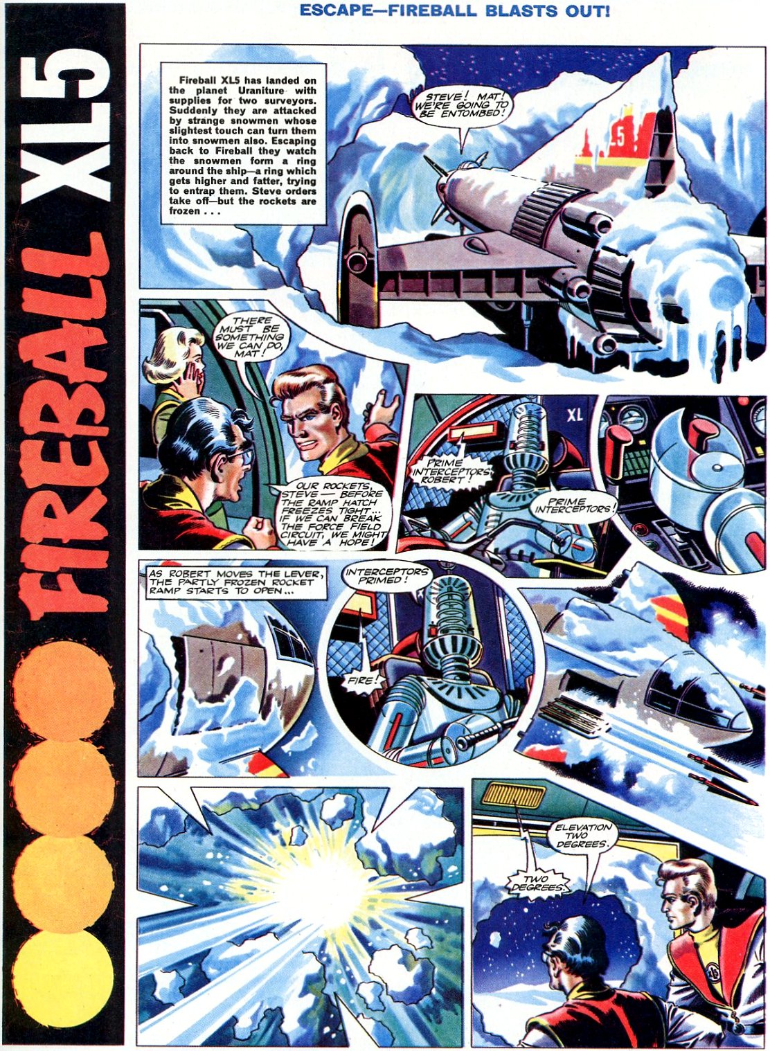 CRIVENS! COMICS & STUFF!: FIREBALL XL5 BY MIKE NOBLE - PART FOUR...