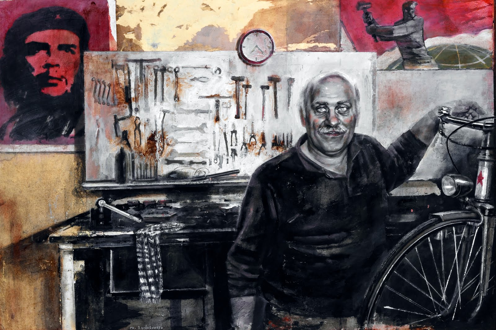 dipinti di Francesco Santosuosso : Maurizio - ritratto di JEAN - karl ...