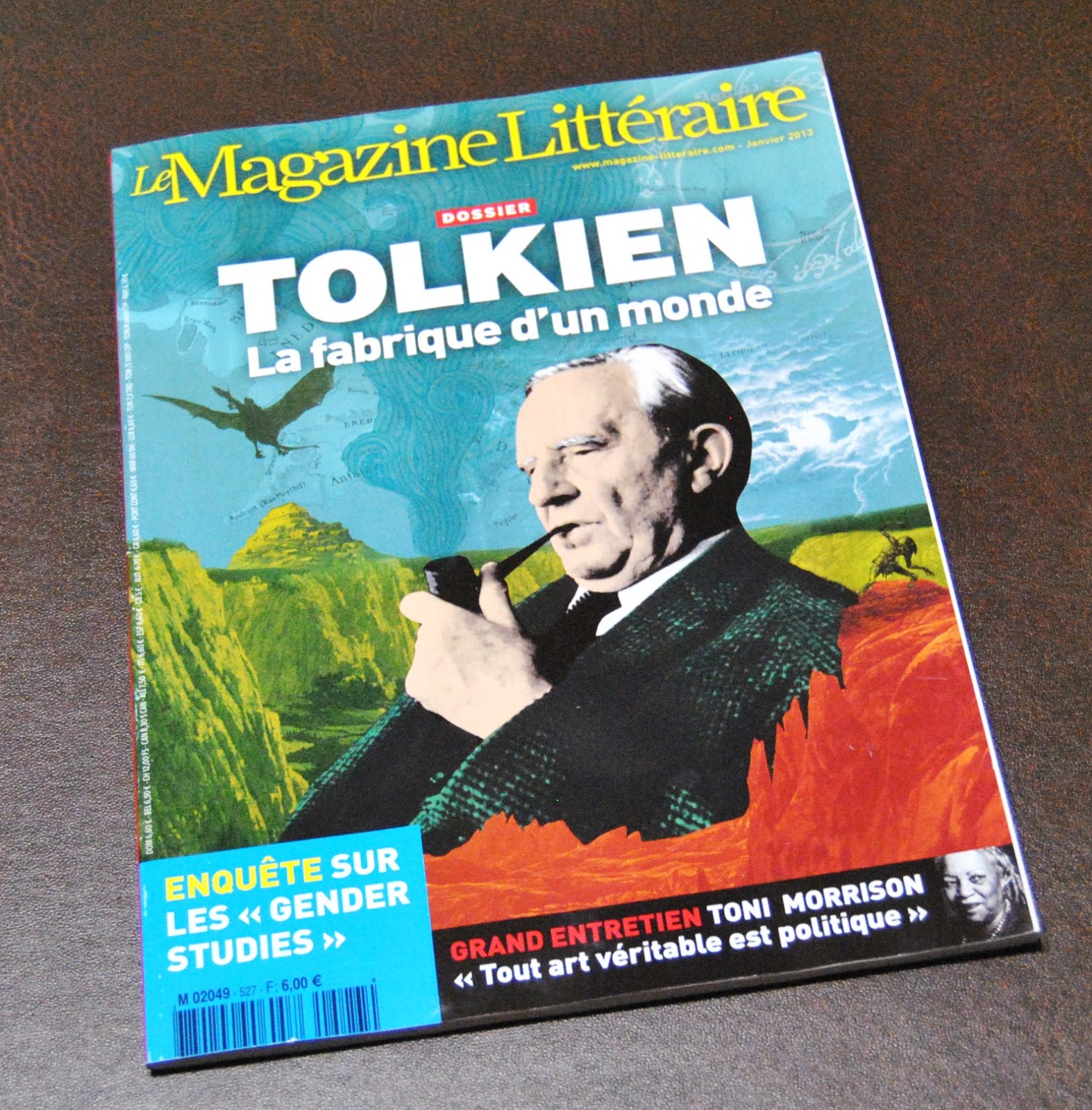 Tolkien collection: Tolkien su Le Magazine Littéraire, gennaio 2013