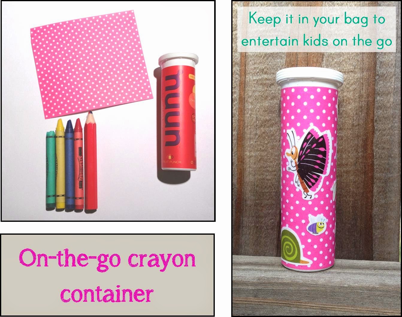 Life in Random Bits: On the go busy book & crayons