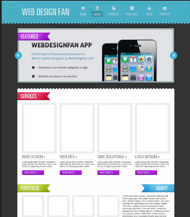 Cheryl's blog: Website design photoshop tutorial