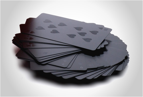 simply balanced design: Monochromatic Playing Cards