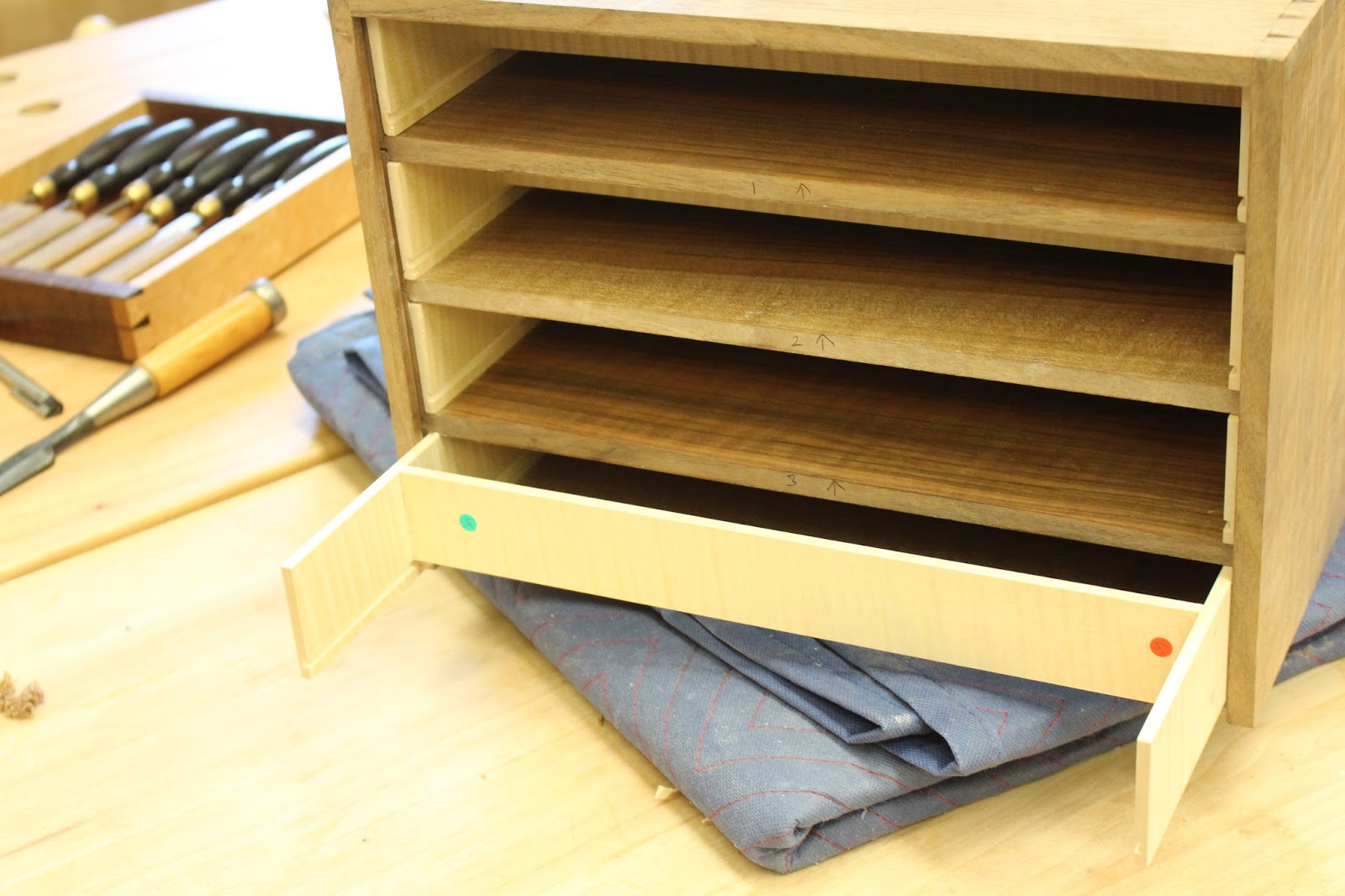 David Barron Furniture: Drawer Fitting