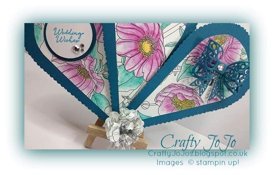 Crafty JoJo`s Blog: Free video tutorial for hand fan cards