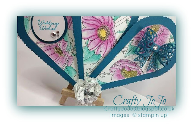 Crafty JoJo`s Blog: Free video tutorial for hand fan cards