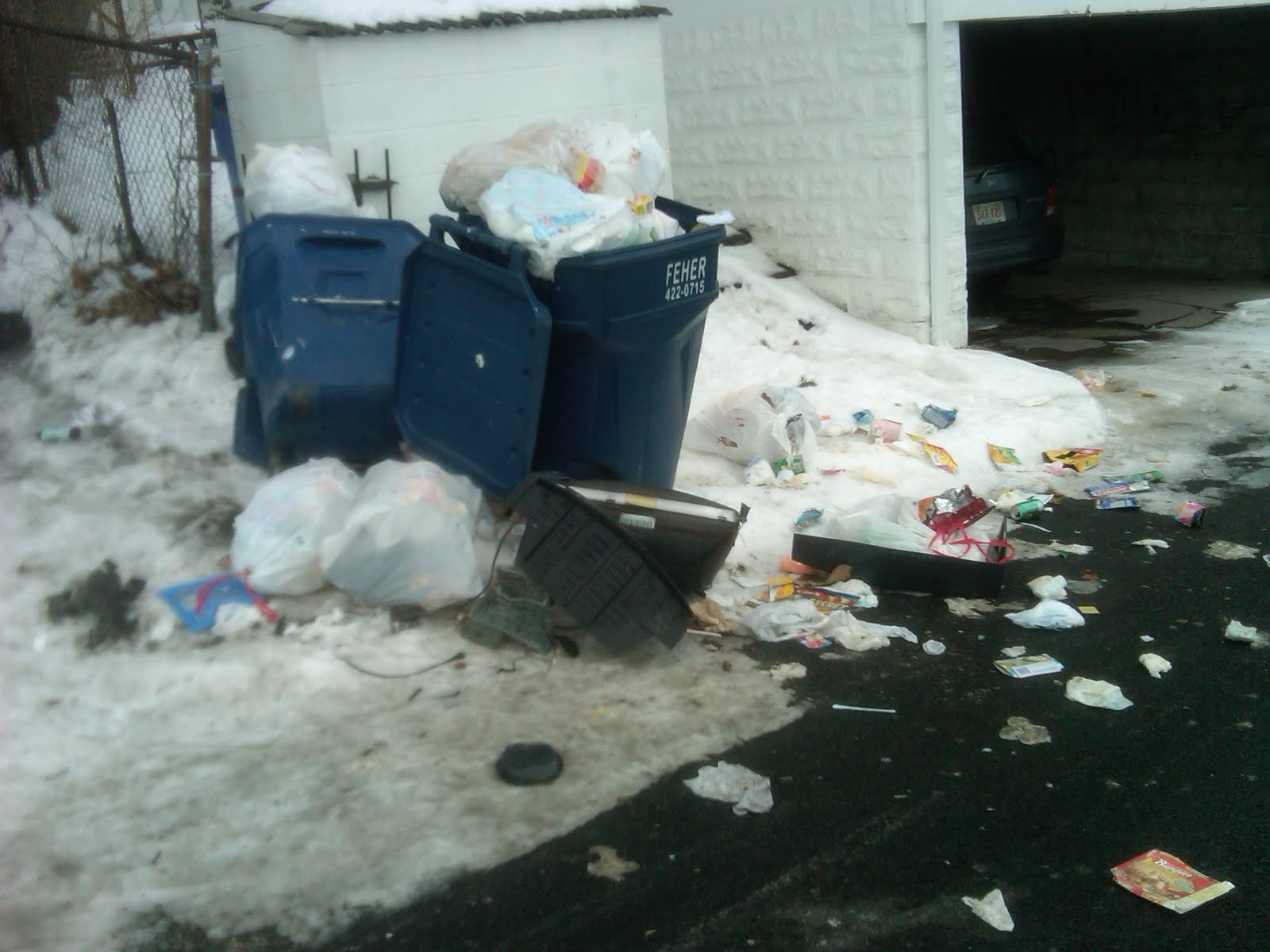 Geography of Garbage: Neighbors Trash