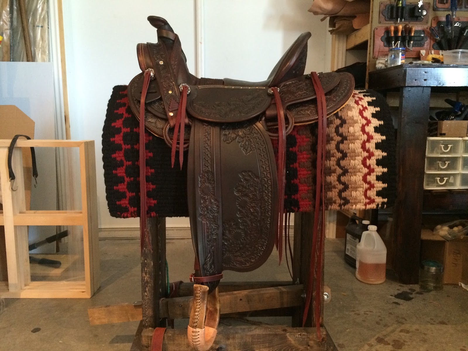 Mulefoot Harness and Hide Goods: Saddle Making