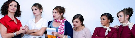 Described as trash and absurd, WorkinGirls features six female ...