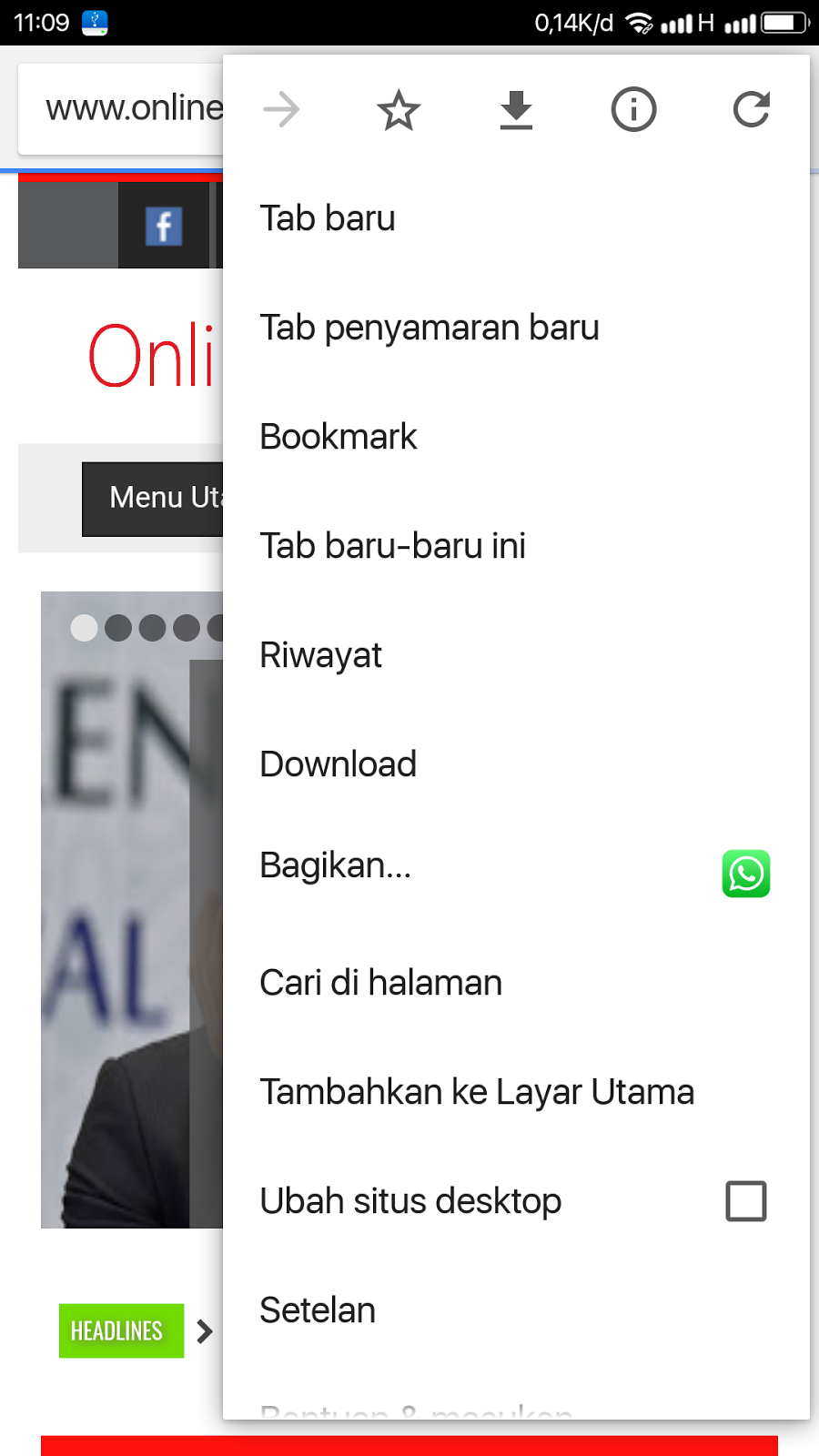 Cara membuka website dengan tampilan mobile dan desktop