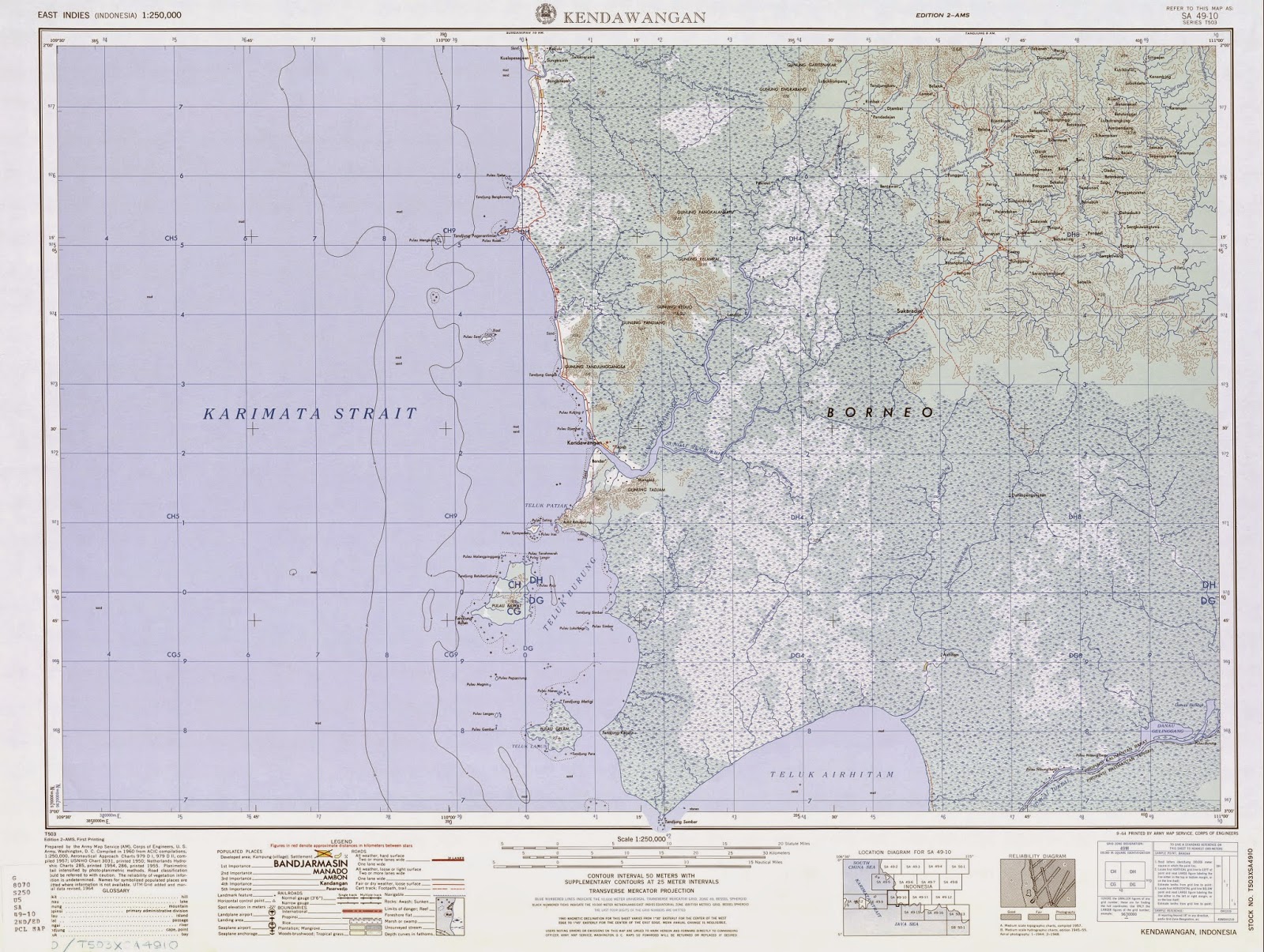 Peta Topografi Indonesia ~ Belajar Bumi