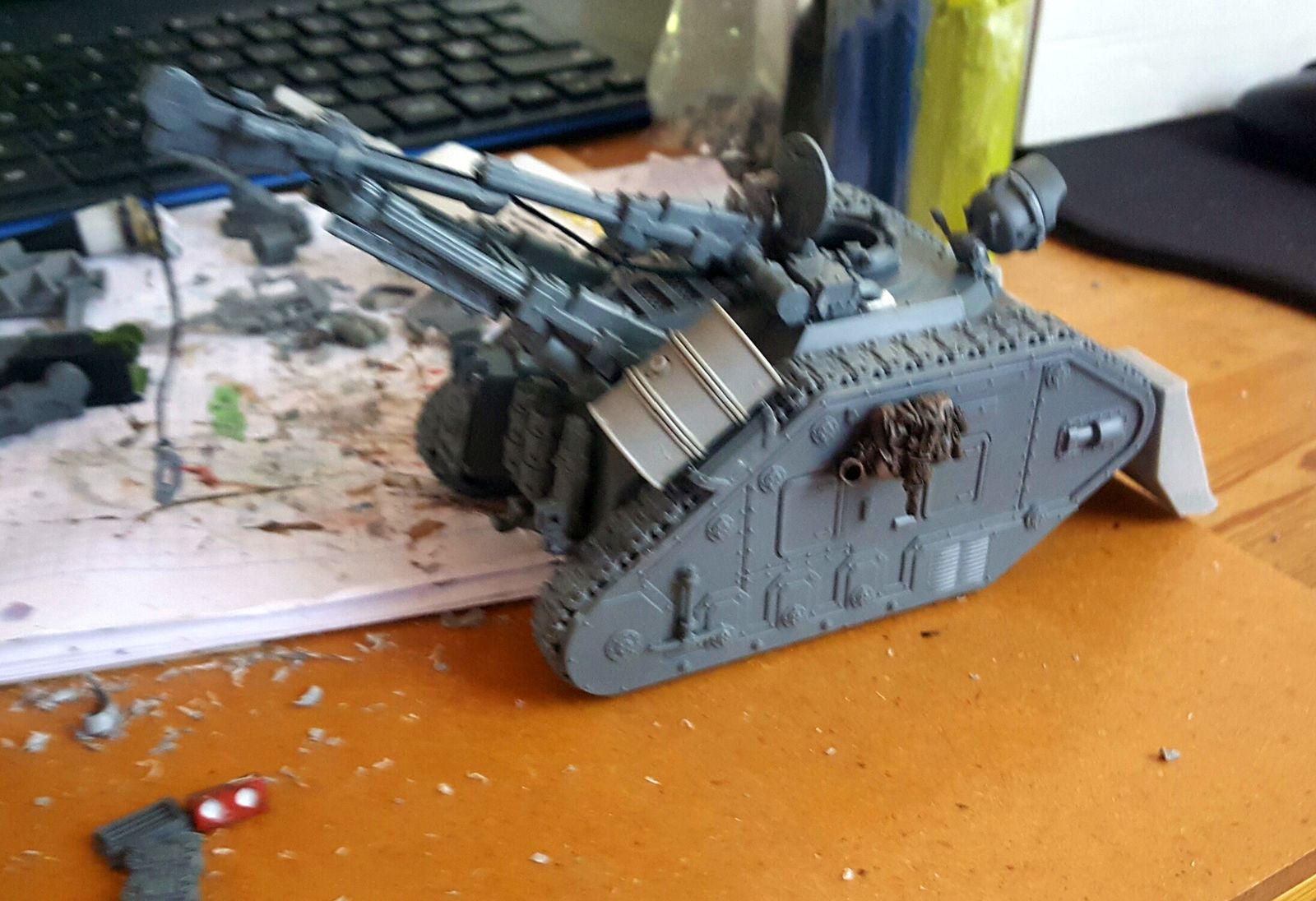 Kampfgruppe Engel: Wip - Atlas recovery vehicle, 40k