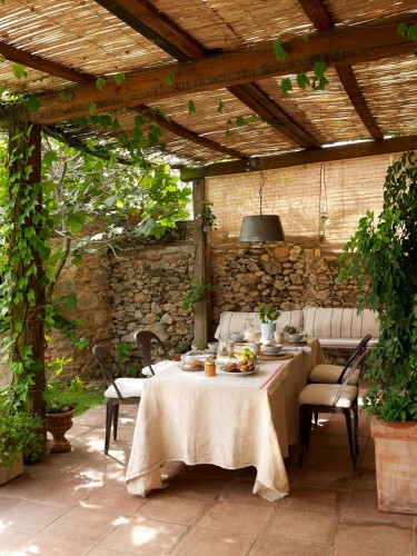 EXTERIOR RUSTICO CHIC / RUSTIC CHIC OUTDOORS | desde my ventana | blog ...