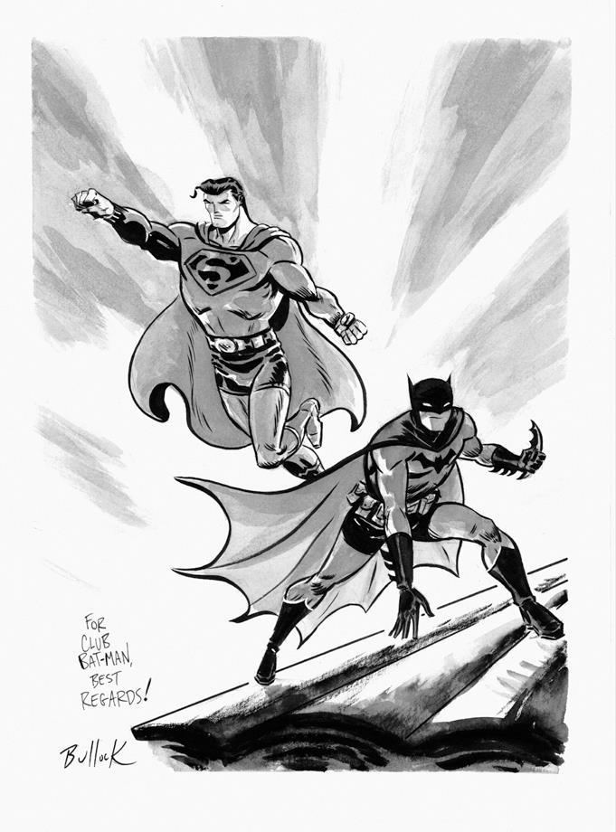 CLUB BATMAN BLOG: Dave Bullock - Superman / Batman