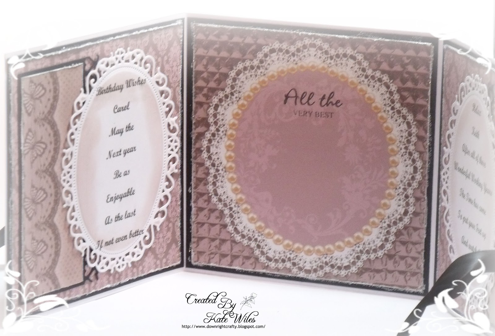 Downrightcrafty: Triple Celebration Card