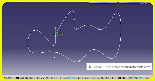 How to use Spline Definition in CATIA V5? | CATIA Tutorials