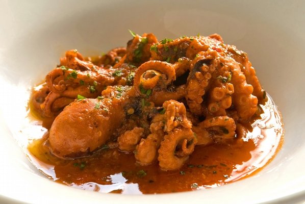 THE BIG EAT: (26) Spicy Baby Octopus Stew @ La Ciccia Restaurant
