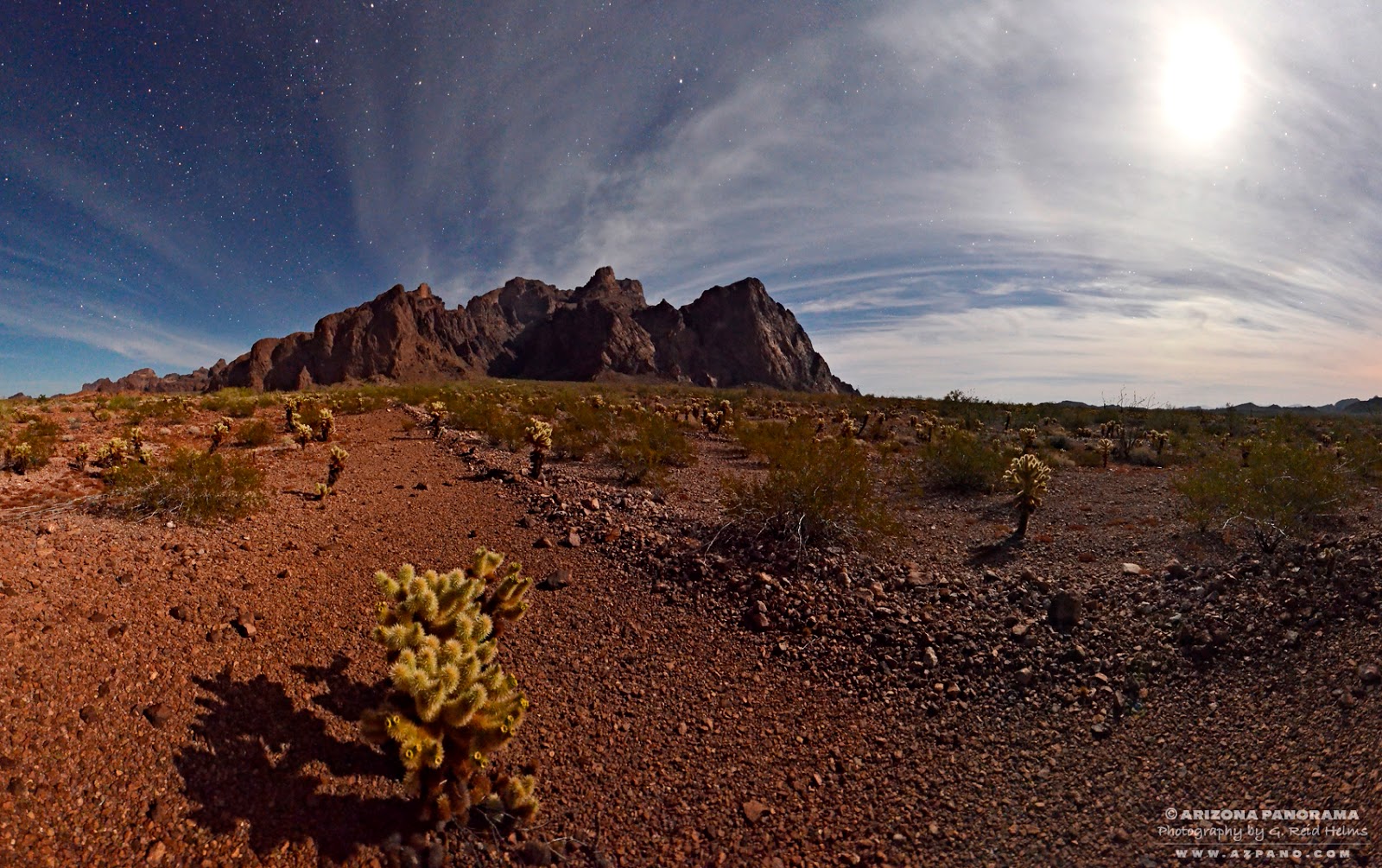Arizona Panorama: Kofa National Wildlife Refuge