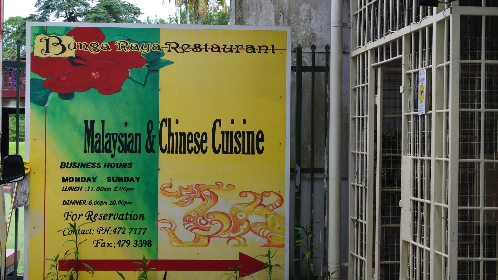 GlobalGoodFood: BungaRaya Malaysian (the only) Chinese restaurant Lae ...