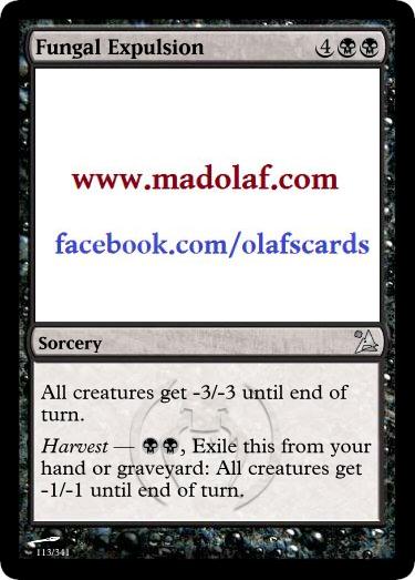 MadOlaf's Magic Cards: Card of the Day - Fungal Expulsion