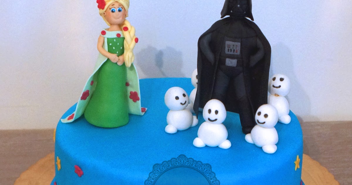 Bake a Cake: Elsa (Frozen Fever) vs. Darth Vader