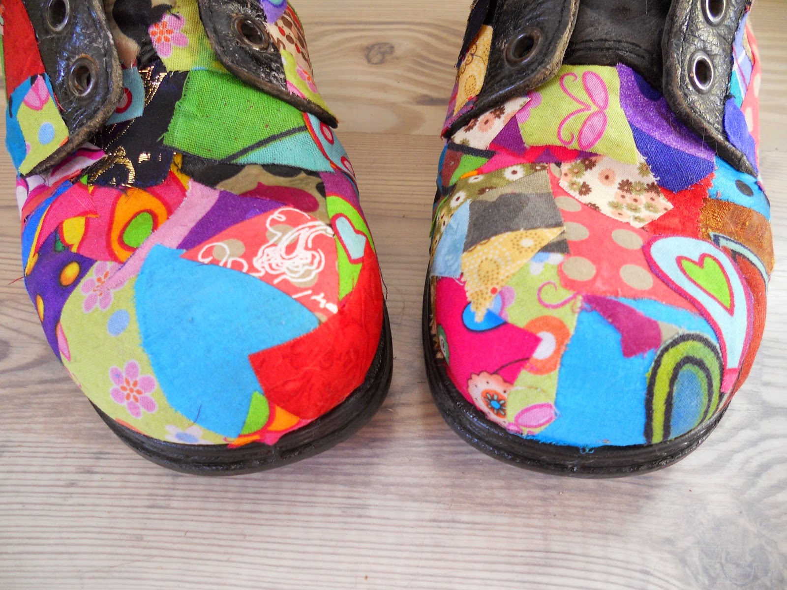 Double Dutch stories: Patchwork boots