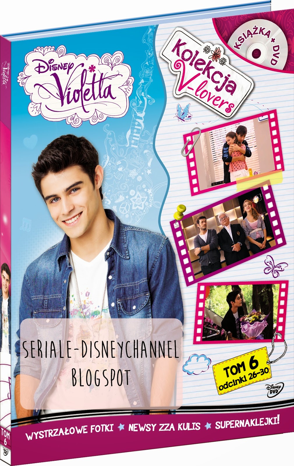 Seriale Disney Channel: Kolekcja V-lovers - 6 TOM JUŻ W SPRZEDAŻY!