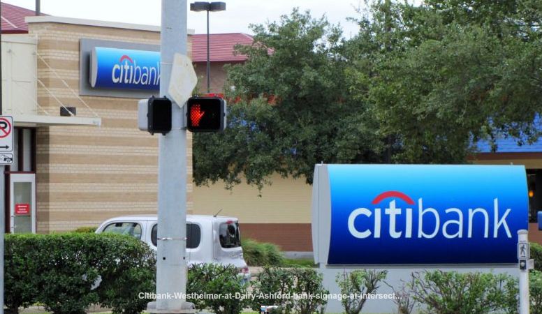 H-Town-West Photo Blog: Citibank location in West Houston
