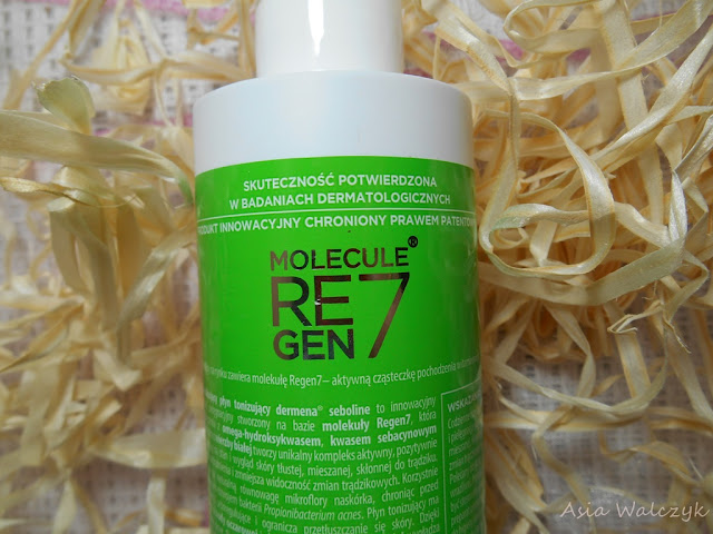 Asia Walczyk Blog: Dermena Seboline - normalizujący płyn tonizujący