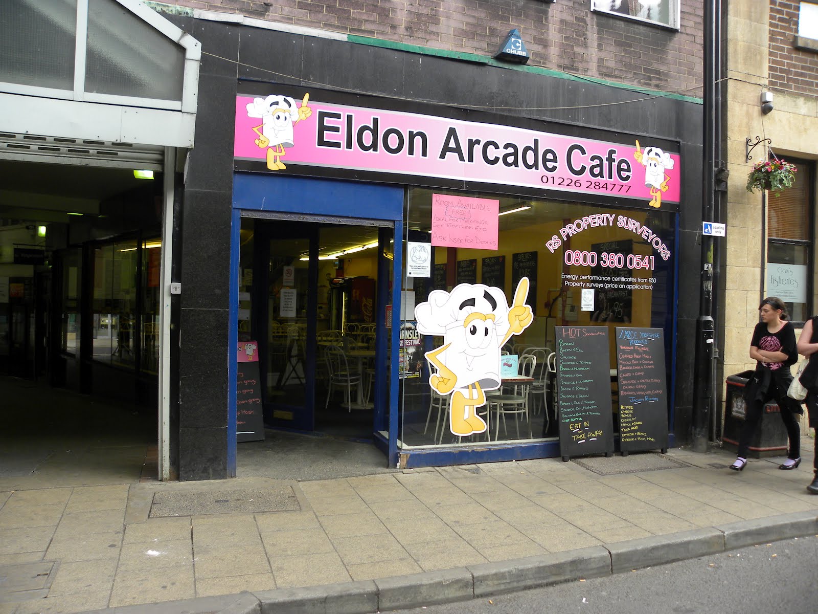 Ernest Wilson - Nobody Sells Businesses Better!: Eldon Arcade Cafe ...