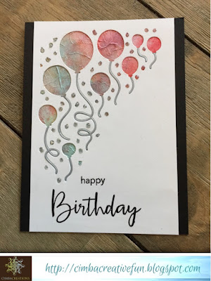 Cimbacreativefun: Happy Birthday Tissue Paper Balloons