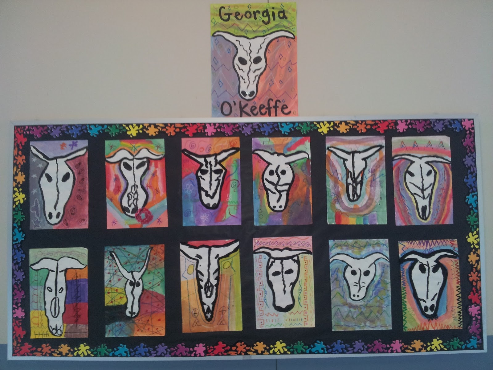 Ms. Shook Land: Georgia O'Keeffe Skulls