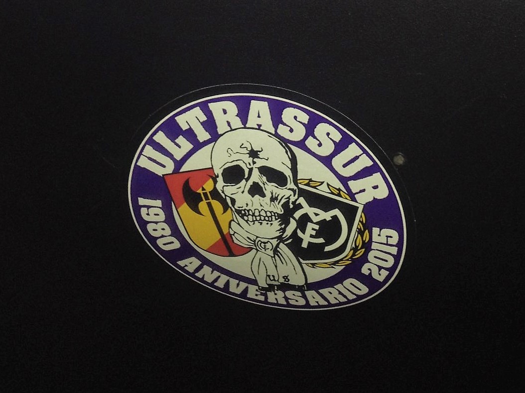 Pegatinas y Gradas: Pegatina ULTRAS SUR XXV ANIVERSARIO 1980-2015