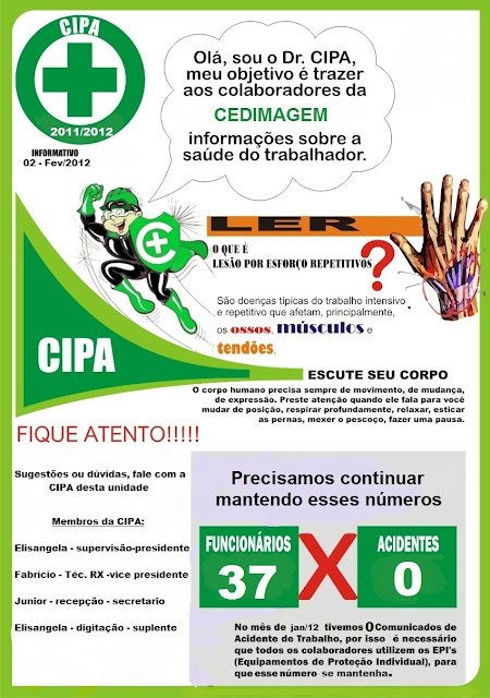 CIPA RIO BRANCO: INFORMATIVOS MENSAIS