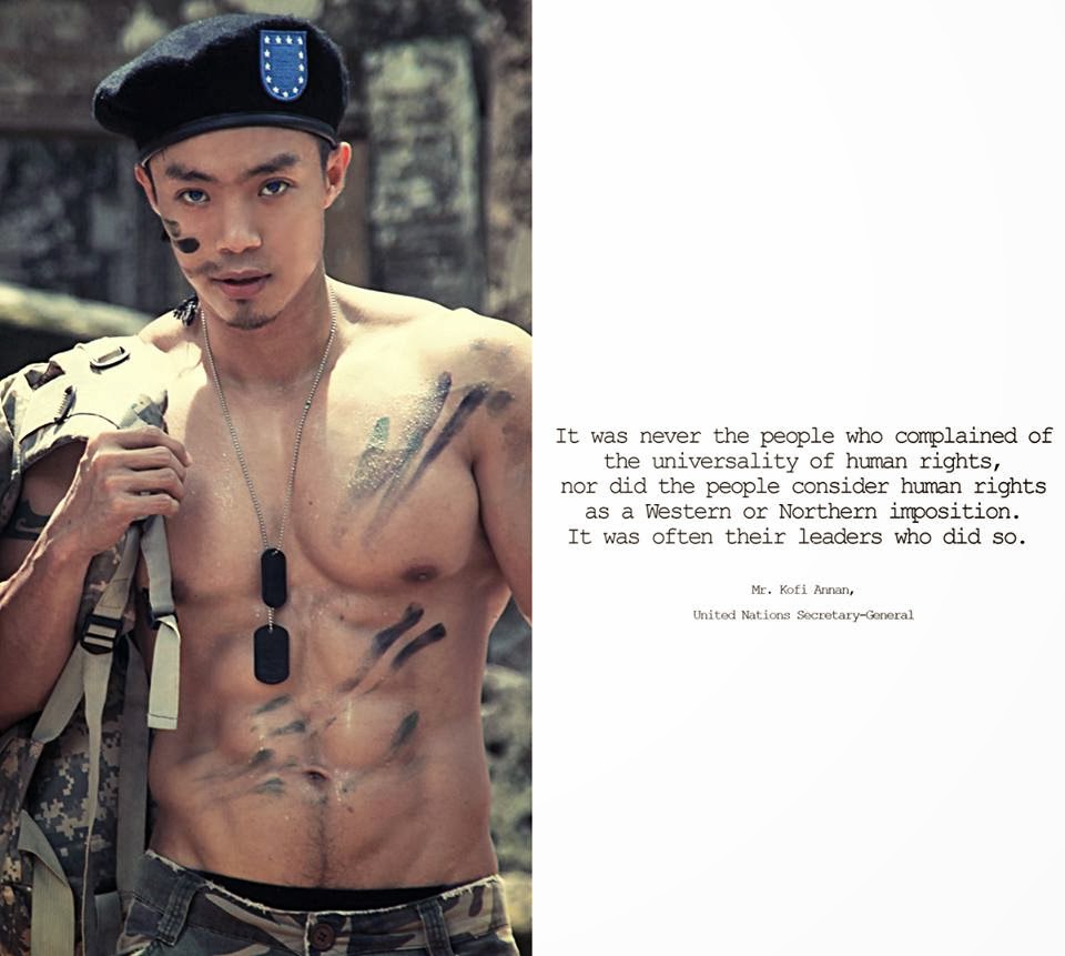 Cambodian Stars: HANDSOME MUSCLED MODEL: ROCKY ANGKOR (2)