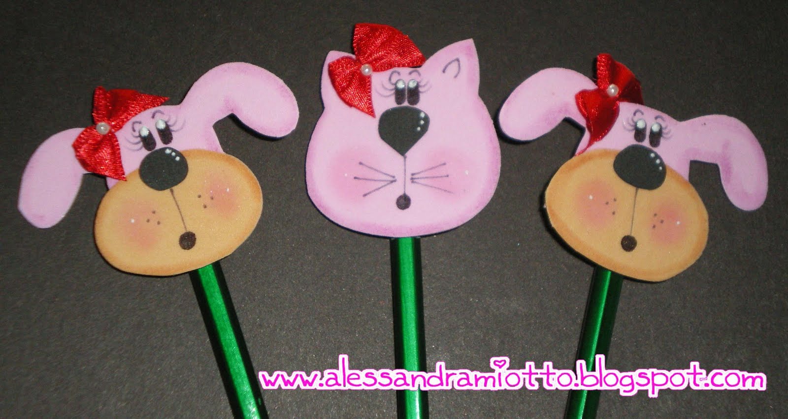 Moldes de E.V.A Facil: Ponteira de lápis em eva com molde