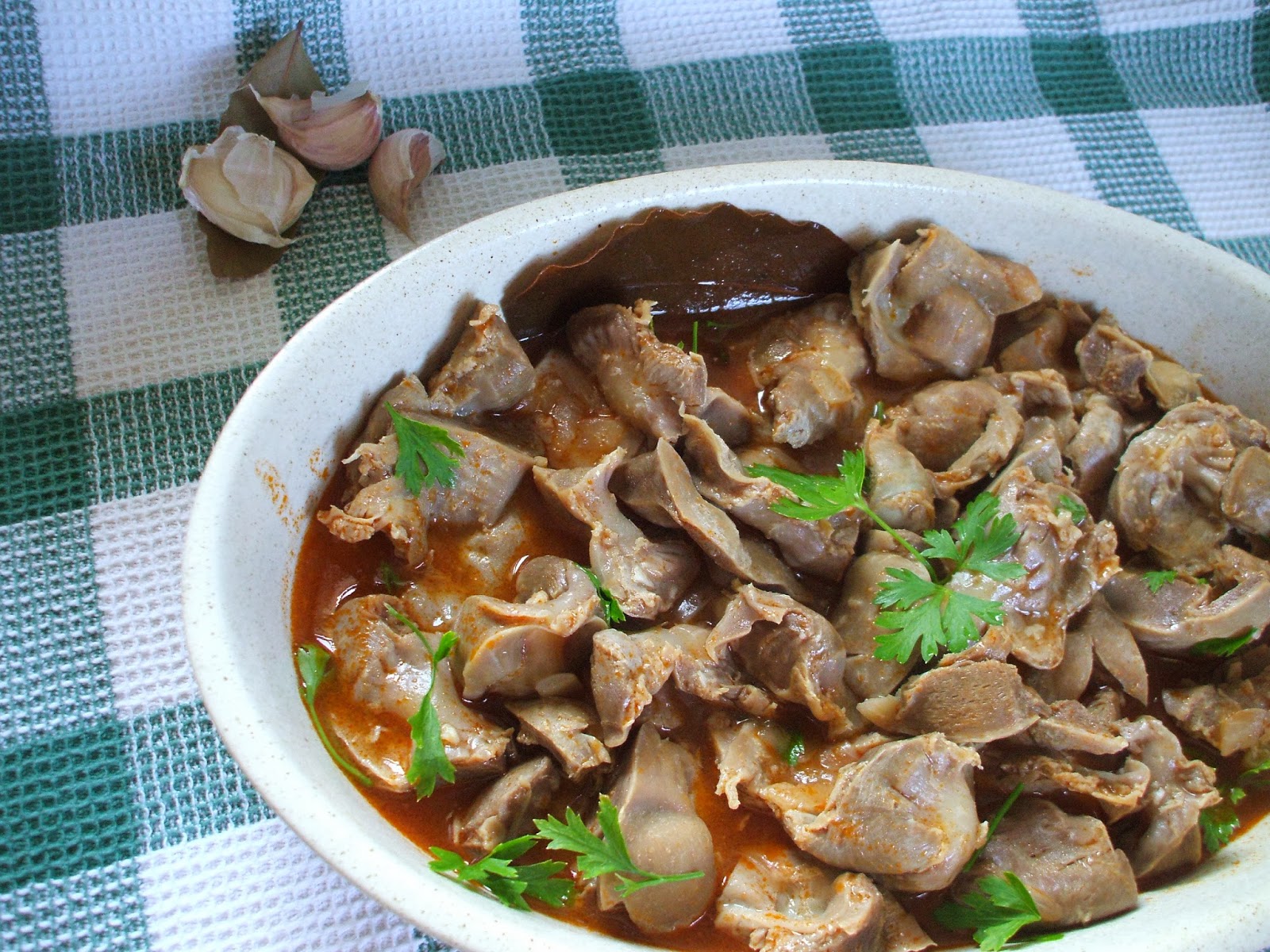 Da Panela para o Coração : Moelas estufadas