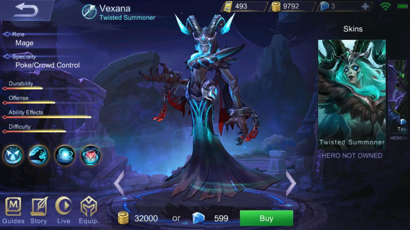 Guide, Tutorial, Build, dan Cara Bermain Vexana di Mobile Legends