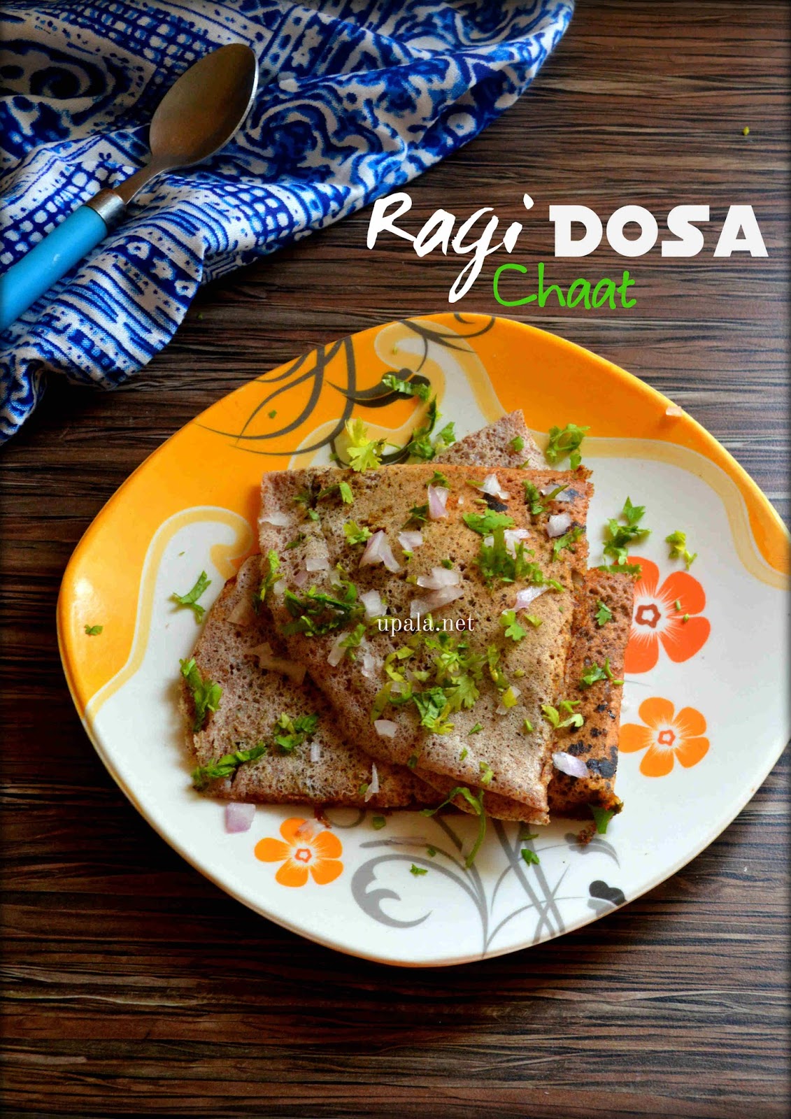 Upala: Ragi Dosa Chaat