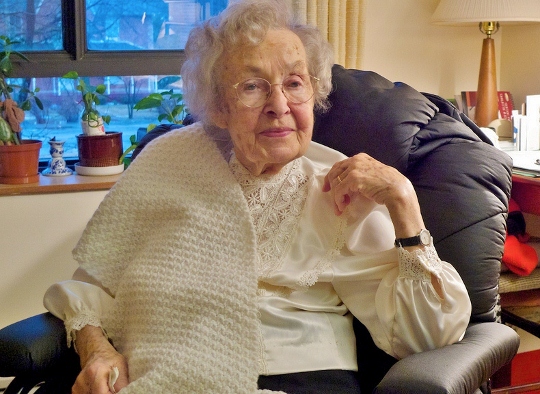 107-Year-Old Woman Not That Same Sprightly 89-Year-Old She Used to Be