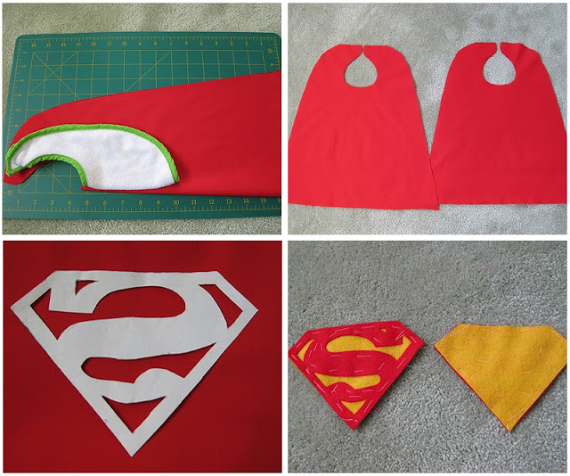 My Handmade Home: Tutorial: DIY Superhero Capes