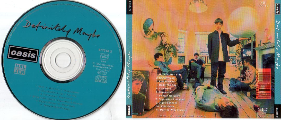 OASIS – DEFINITELY MAYBE – Blog di Stefano Fiorucci