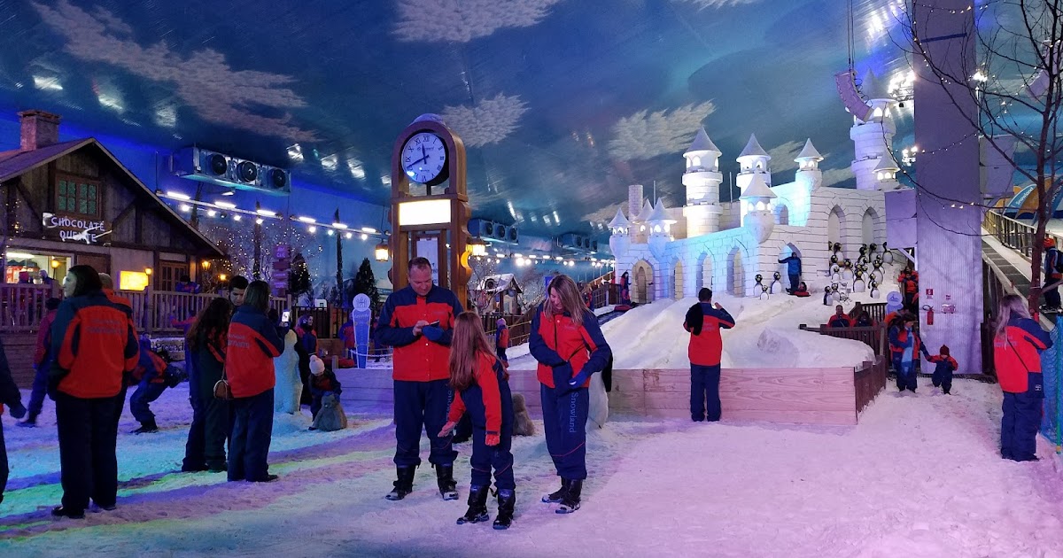 Neve em Gramado é no Snowland
