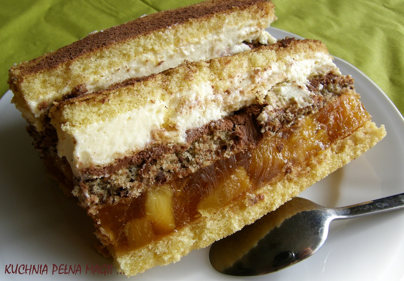 KUCHNIA PEŁNA MAGII ...: Nutelka z brzoskwiniami