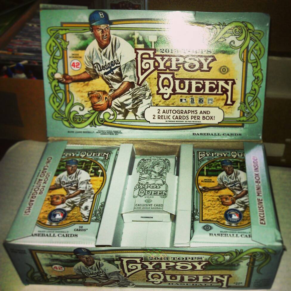 Baseball Card Blog: 2013 Gypsy Queen - Hobby Box Break (1/3)
