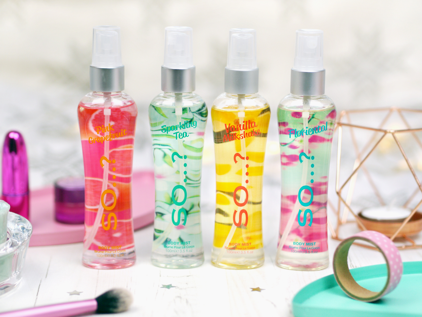 So...? Body Mists | My Top 4 #SoMistHaves | AD-Gifted | Curated By KIrstie