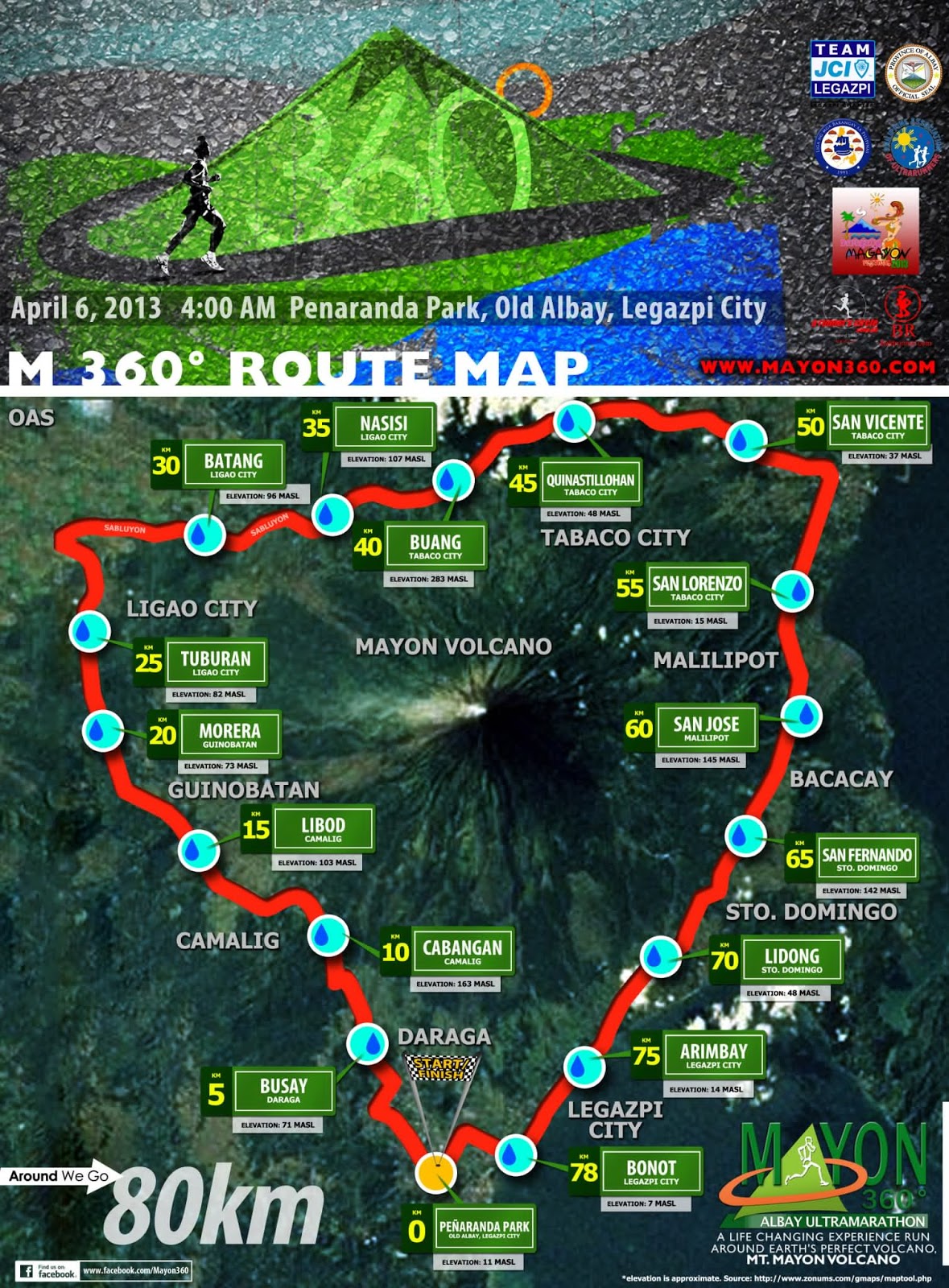 Byahero: Mayon 360° Ultra Marathon 2013
