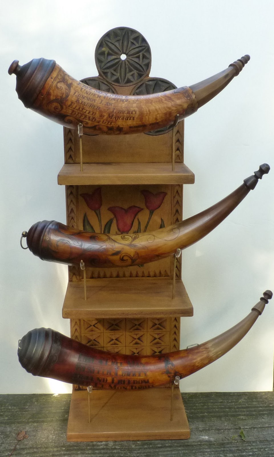 Contemporary Makers: Horn Display by Mark Thomas