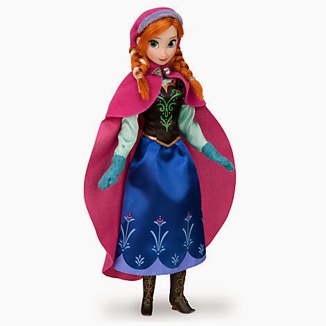 Mums and Tots Shopping Paradise: Disney Frozen Anna Classic 12-inch ...